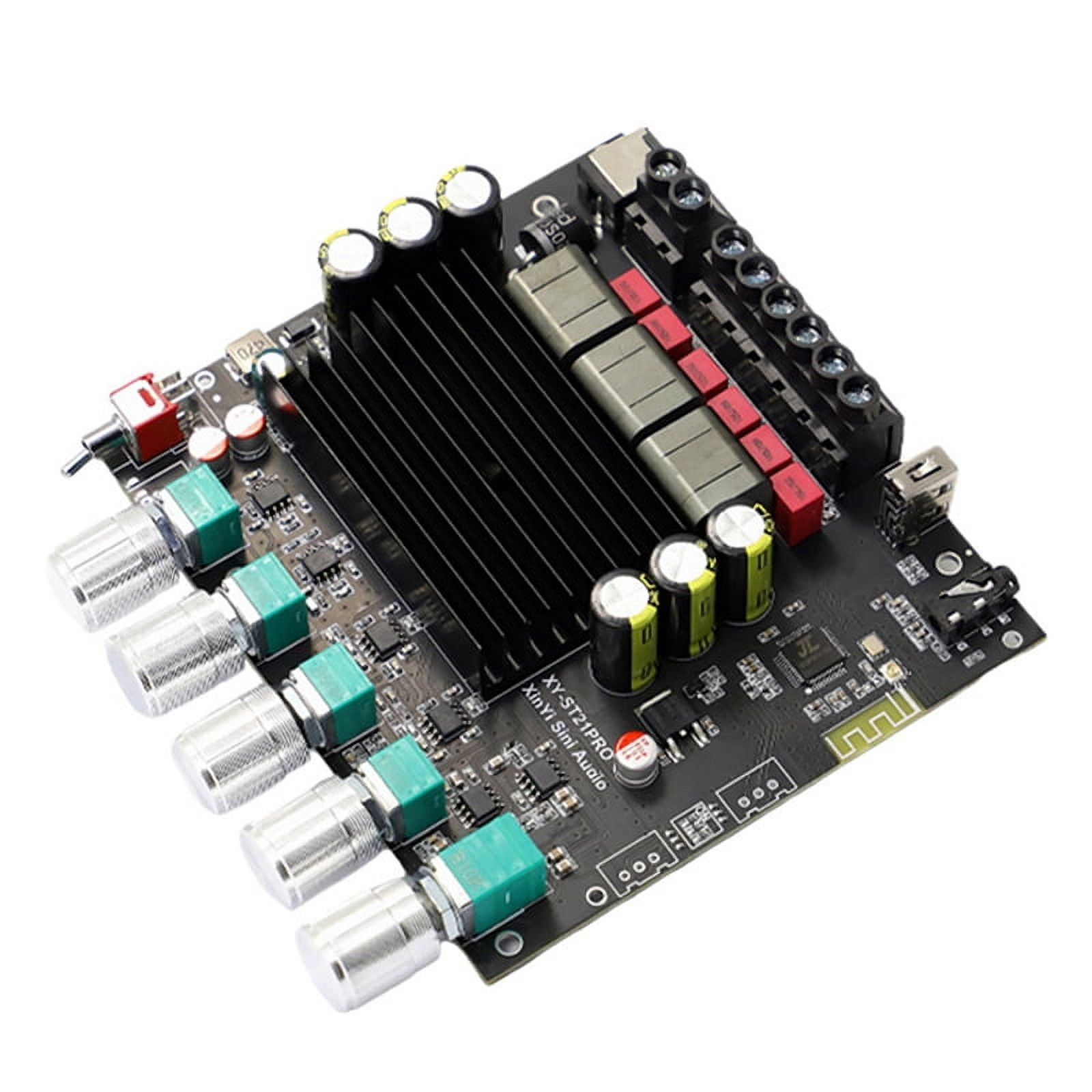 ST21PRO Bluetooth Digital Audio Power Amplifier Board 2.1 Channel ...