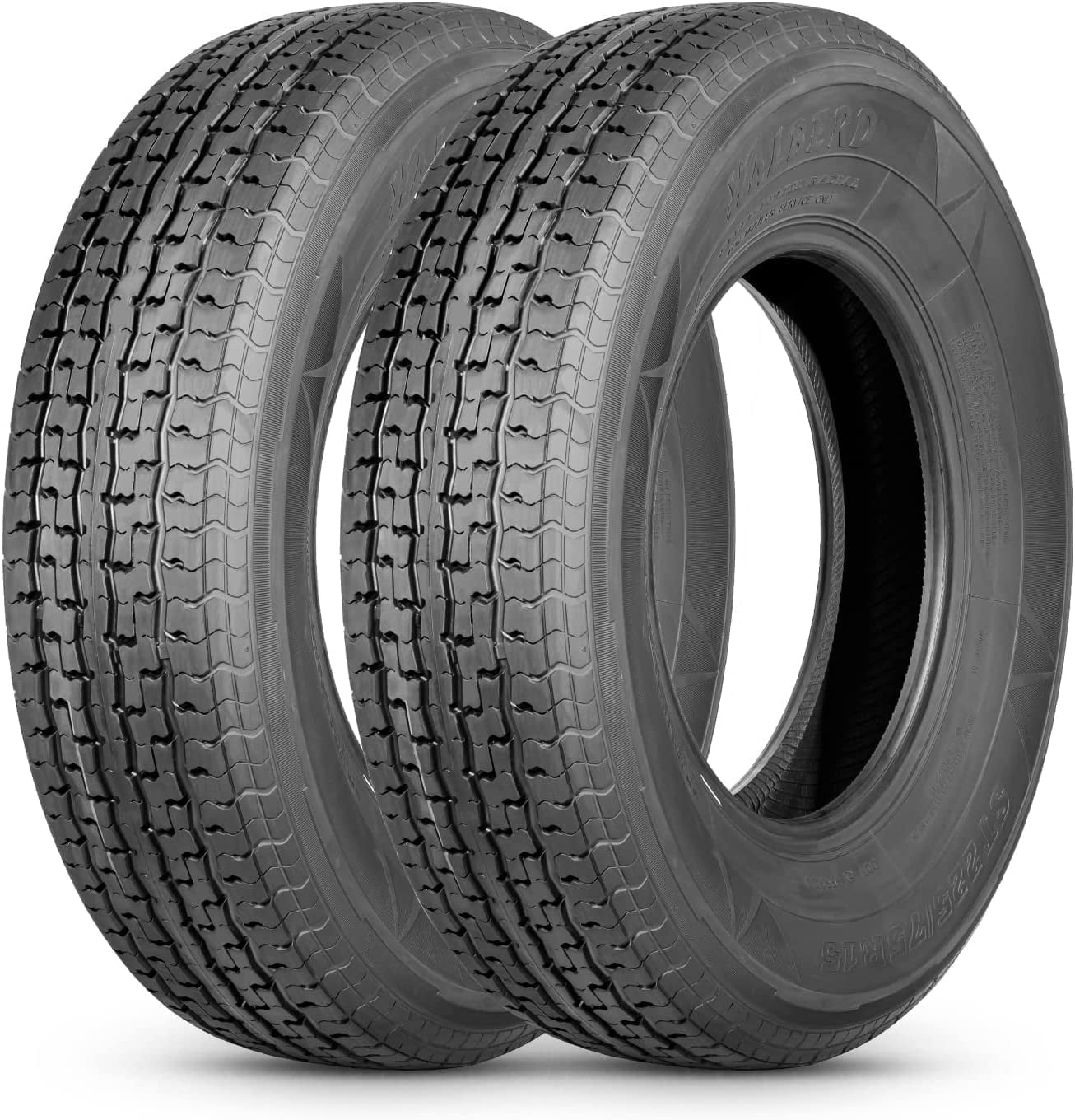 HALBERD ST225/75R15 Trailer Tires 10PR Load Range E Heavy Duty 225 75 ...