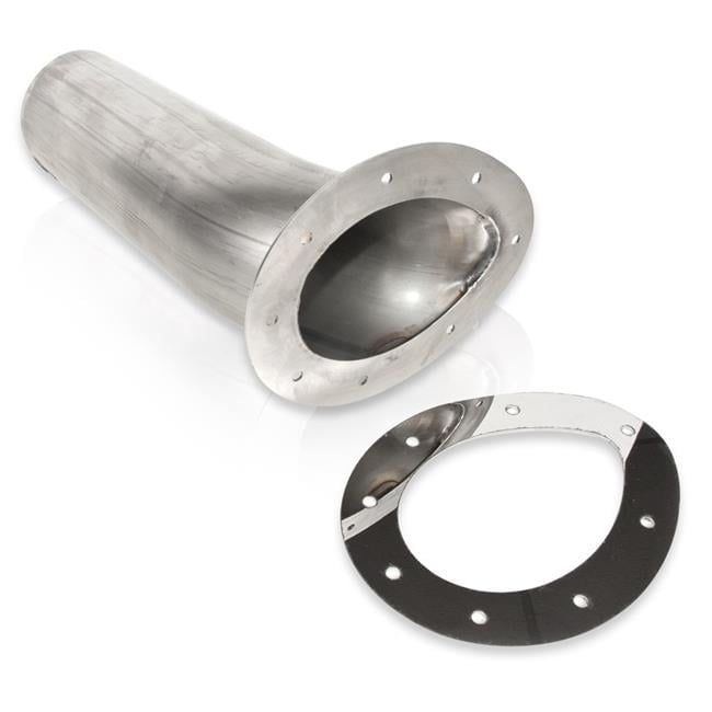 ST2811 3 in. Inlet Teardrop Style Through Body Exhaust Tip - Walmart.com