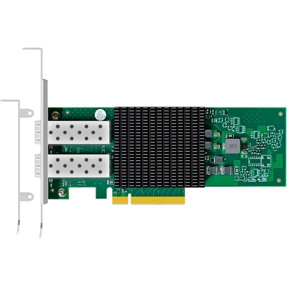ST7442 2-Port 10Gb SFP+ Network Card (Ethernet PCIE NIC) with Broadcom ...