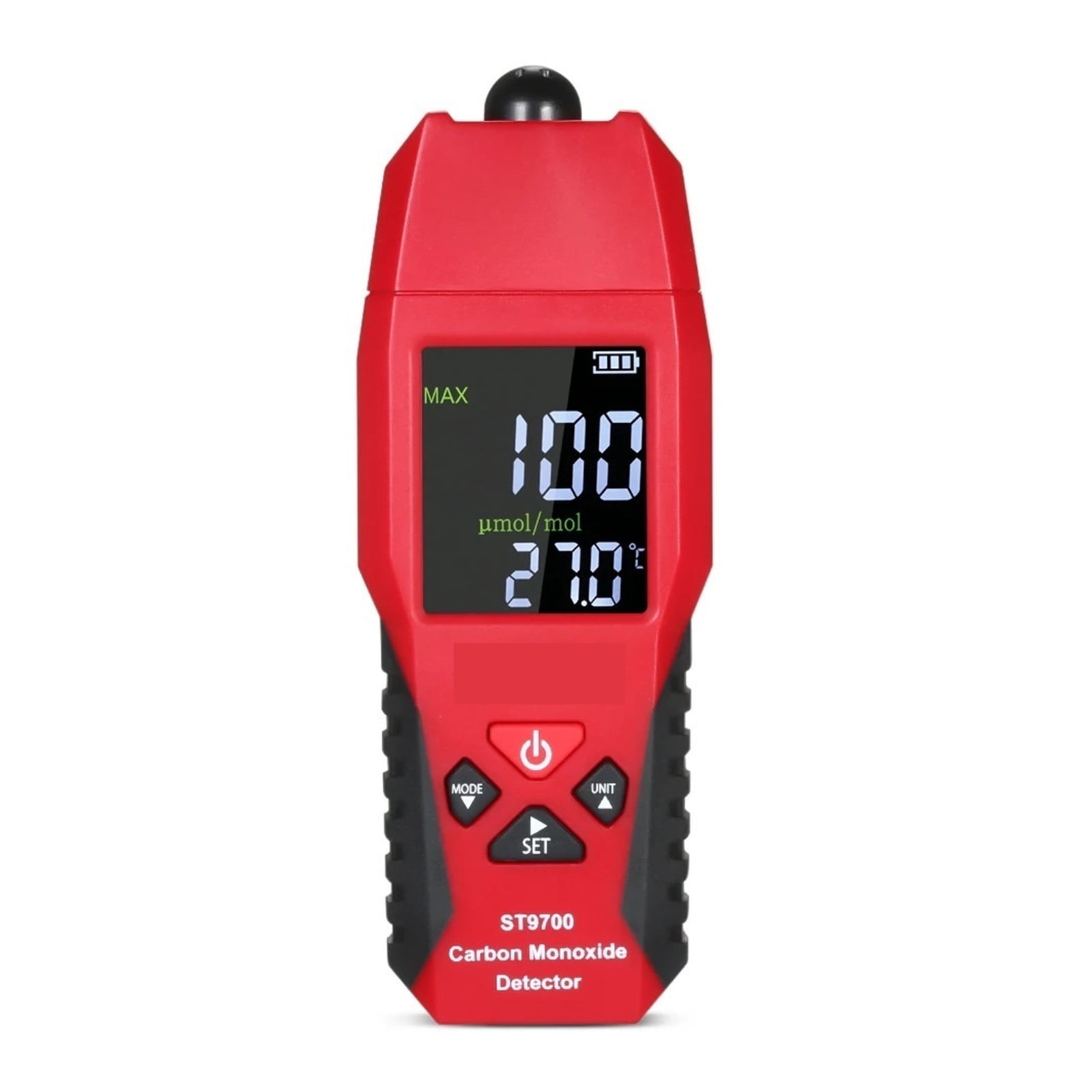 ST9700 Handheld Carbon Monoxide Meter With CO Gas Air Quality Tester ...