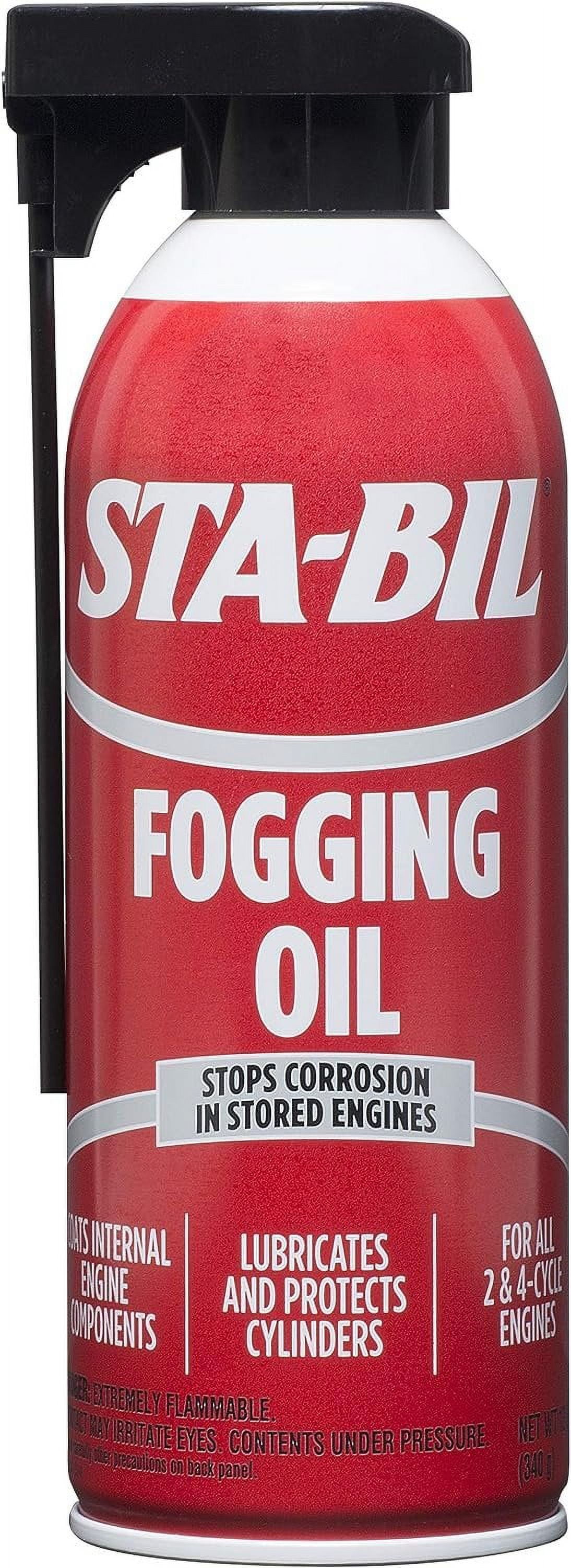STA-BIL 22001-6PK Fogging Oil - Stops Corrosion In Stored Engines, 12 ...