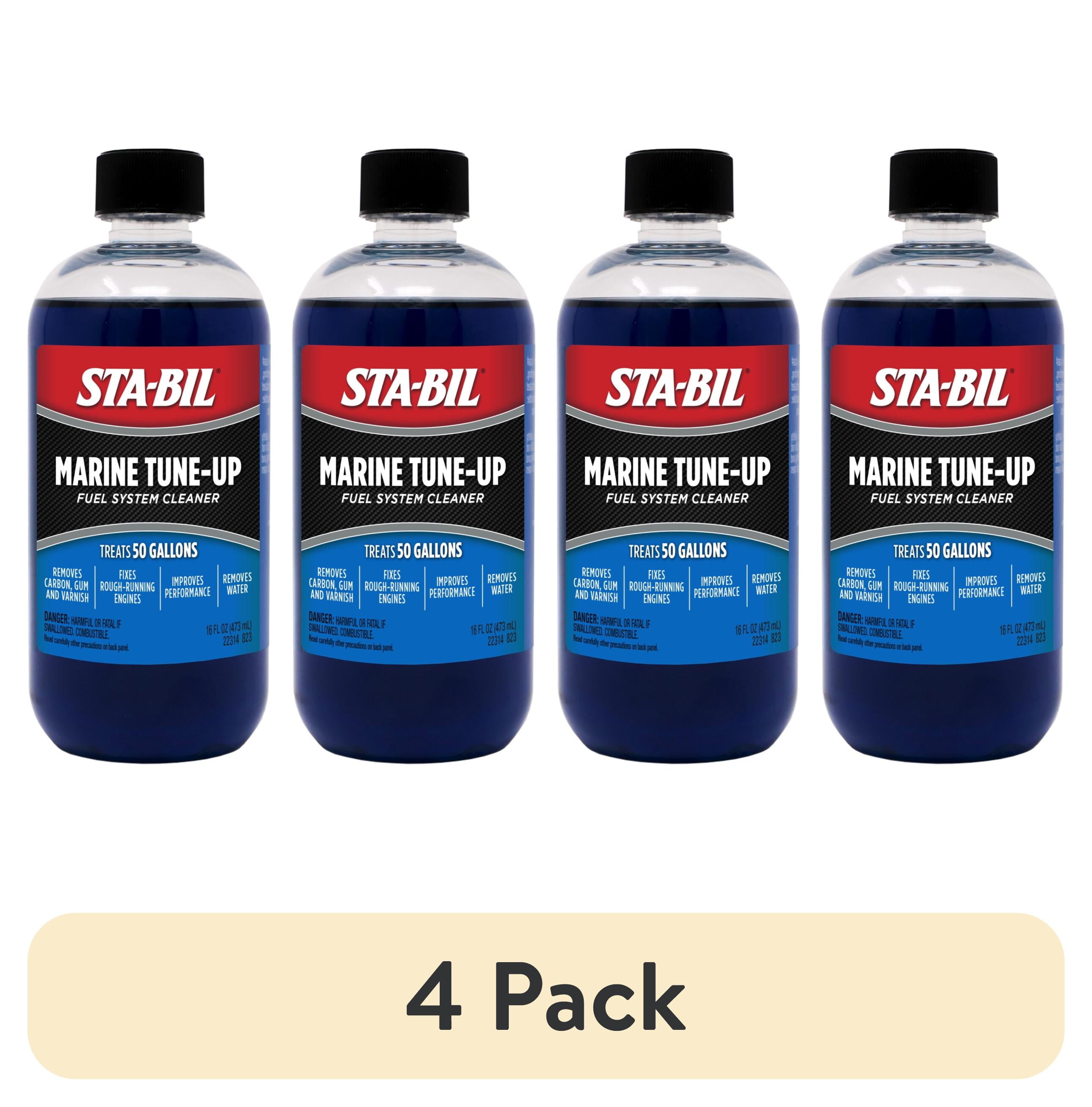 (4 pack) STA-BIL Marine Tune Up, 16 oz.– Fixes Rough Running Engines ...