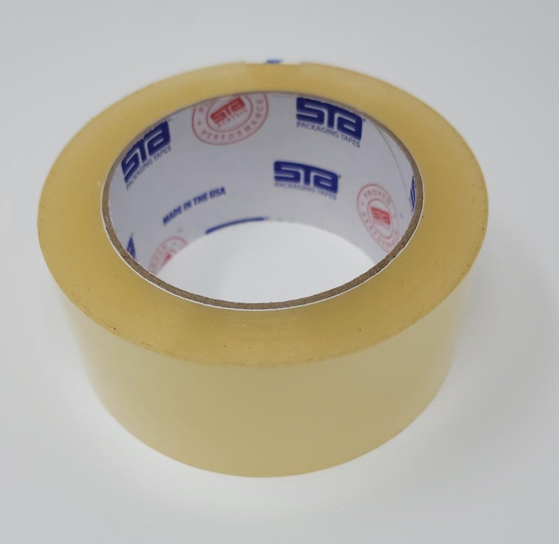 STA Brand Packing Tape High Tack 1.9 Mil 2in. Tape, 1 Roll - Walmart.com