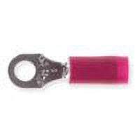 Sta-Kon Ring Terminal,Red,22 AWG,16 AWG,PK100 RA18-6 - Walmart.com