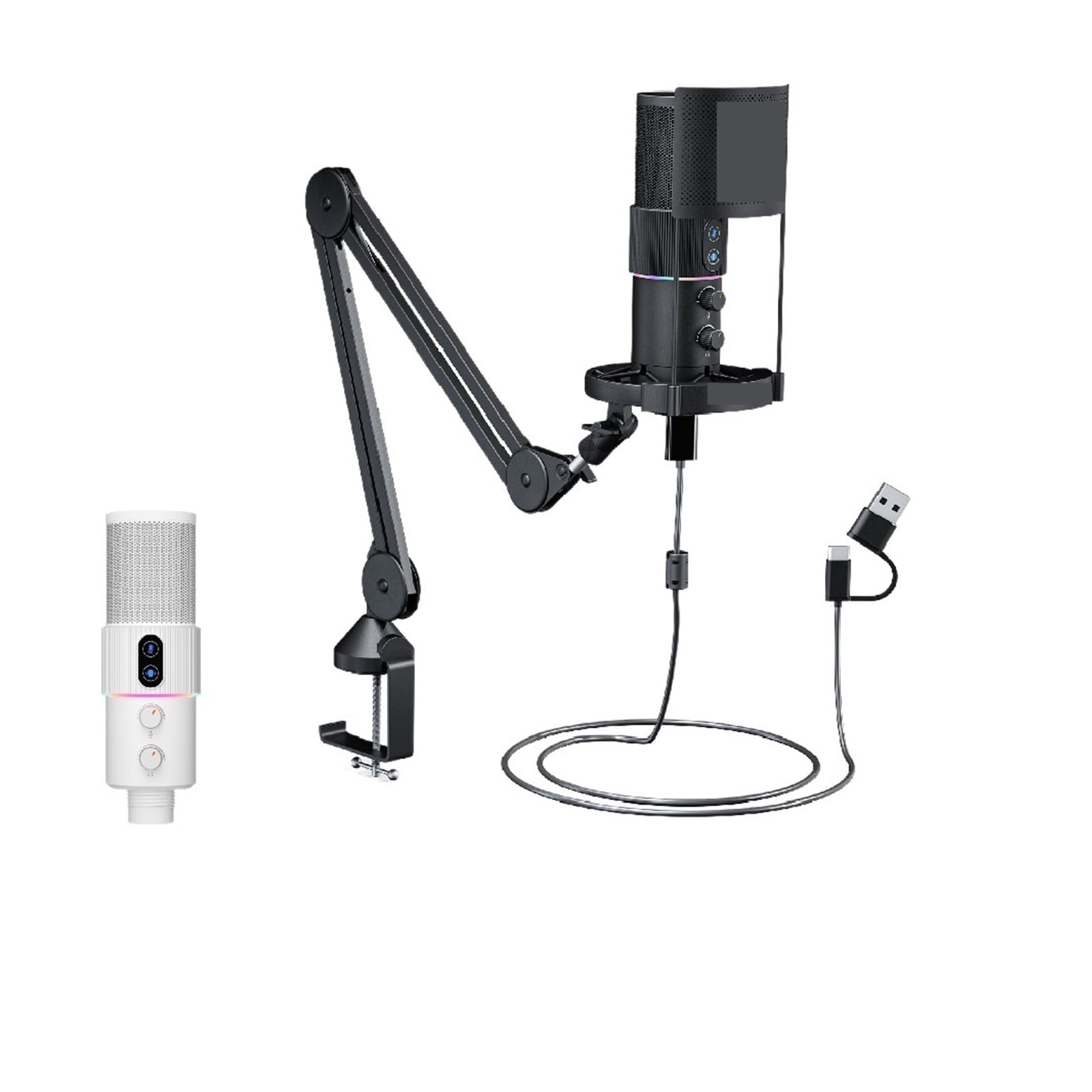 STA-U2A Studio Condenser USB Computer Microphone Kit With Adjustable ...