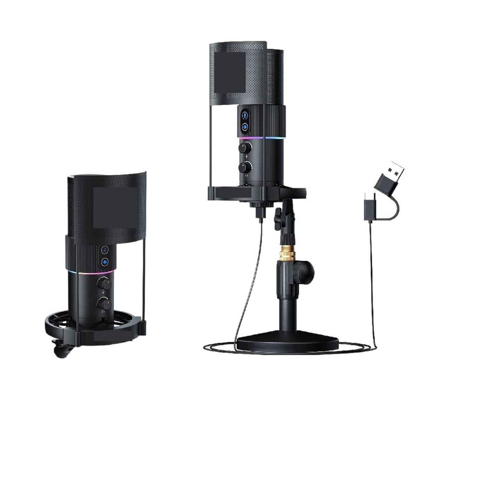 STA-U2D USB Recording Microphone Computer Podcast Mic For PC/PS4/Mac ...