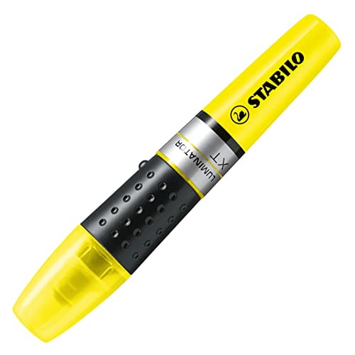 Stabilo Boss 71-24 Luminator, Bright Markers 2 + 5 mm Yellow - Walmart.com
