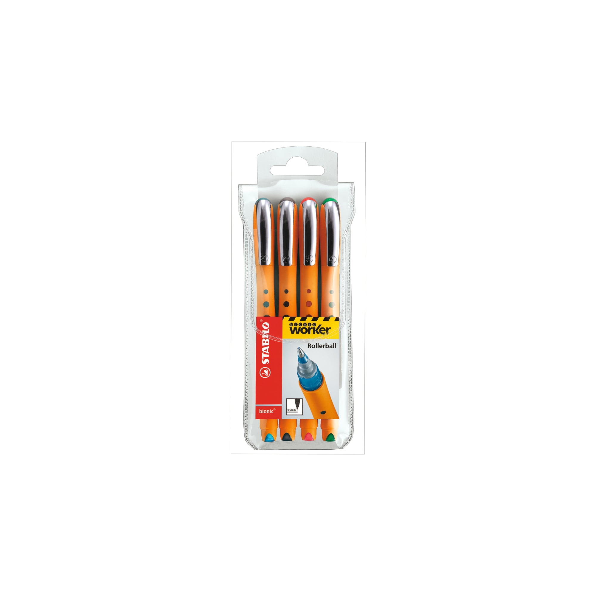 STABILO Bionic Worker Pen Set, Medium, 4-Color - Walmart.com