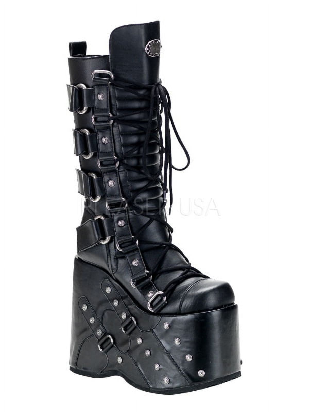 STACK-318, 7" Platform Knee Boot - Walmart.com