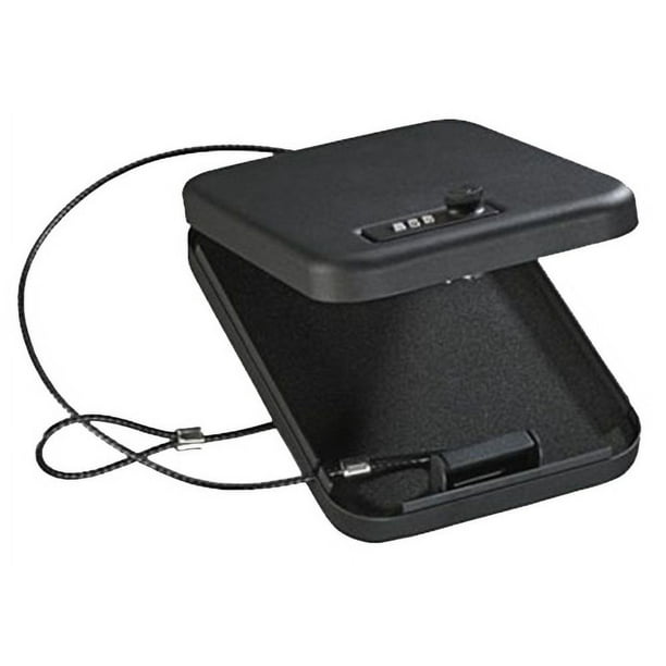 STACK-ON COMBINATION LOCK PORTABLE SECURITY CASE 6.5" X 9.5" X 1.75 ...