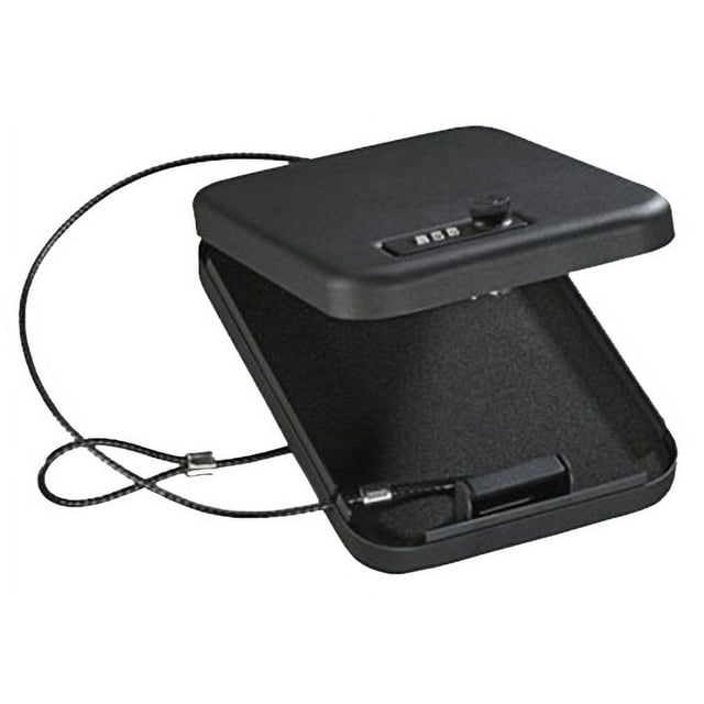 STACK-ON COMBINATION LOCK PORTABLE SECURITY CASE 6.5" X 9.5" X 1.75 ...