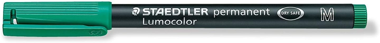 STAEDTLER Retro Perm Pen with Medium Tip - Green - Walmart.com