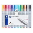 STAEDTLER triplus fineliner, 0.3mm metal-clad tip, ergonomic triangular ...