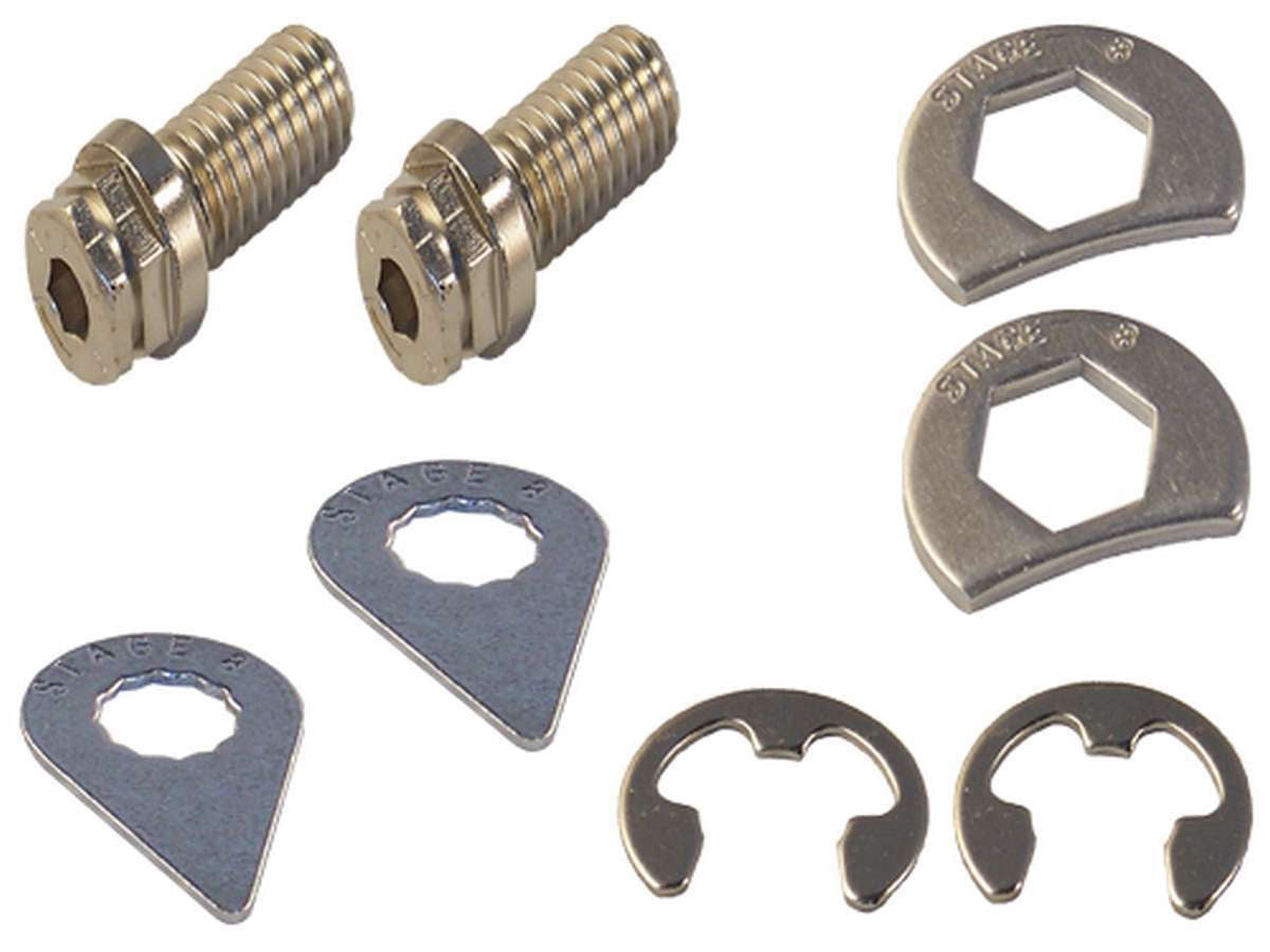 STAGE 8 Universal 1.000 in 3/8-16 in Locking Header Bolt 2 pc P/N 8910A ...