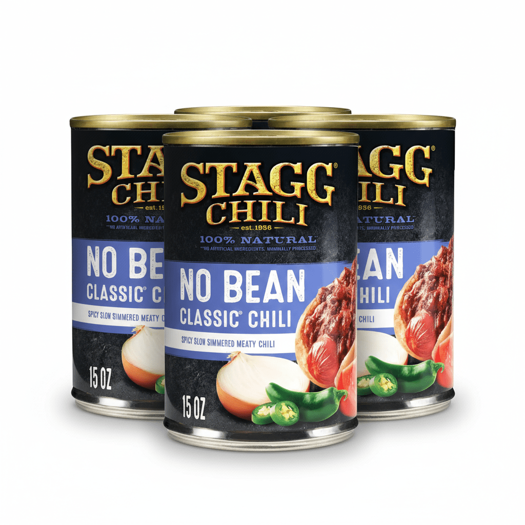 STAGG CLASSIC Chili No Beans Beef, Shelf Stable, (Pack of 3) 15 oz ...