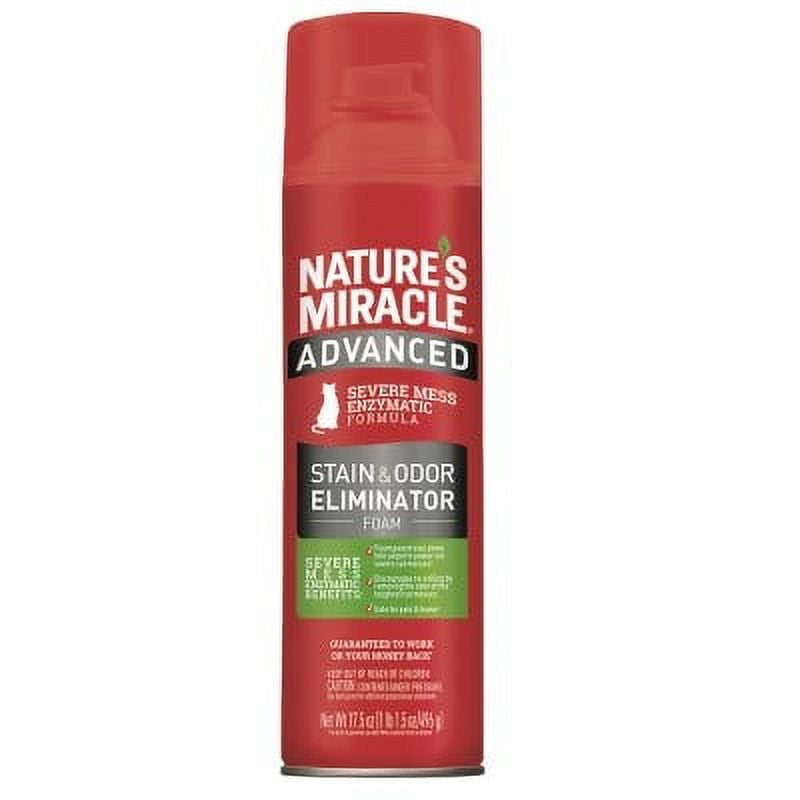 STAIN/ODOR ADV CAT FOAM 17.5Z - Walmart.com