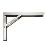 STAINLESS FOLDING TABLE BRACKET 16" (S3835-0400) - Walmart.com