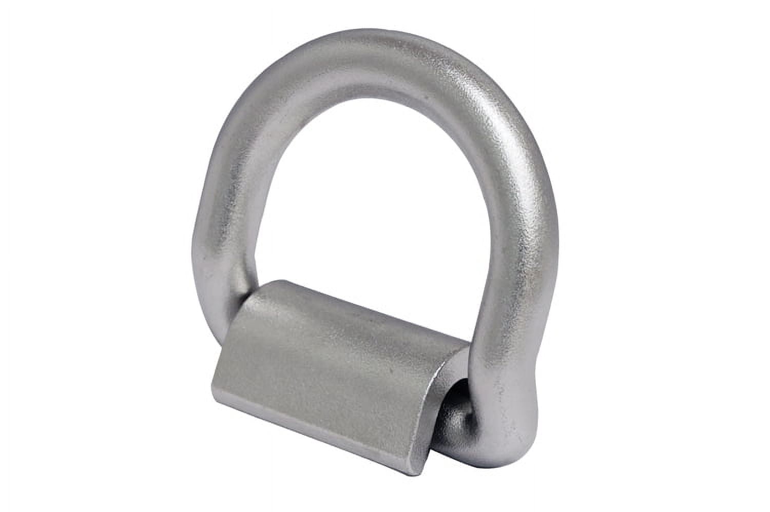 STAINLESS LASHING RING WITH WELD ON BENT D RING 1/2", 316 SS - Walmart.com