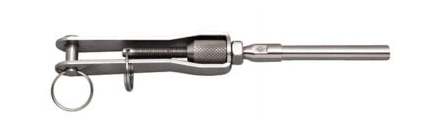 STAINLESS LIFELINE ADJUSTER FOR, 1/8" WIRE ROPE, 316 SS - Walmart.com