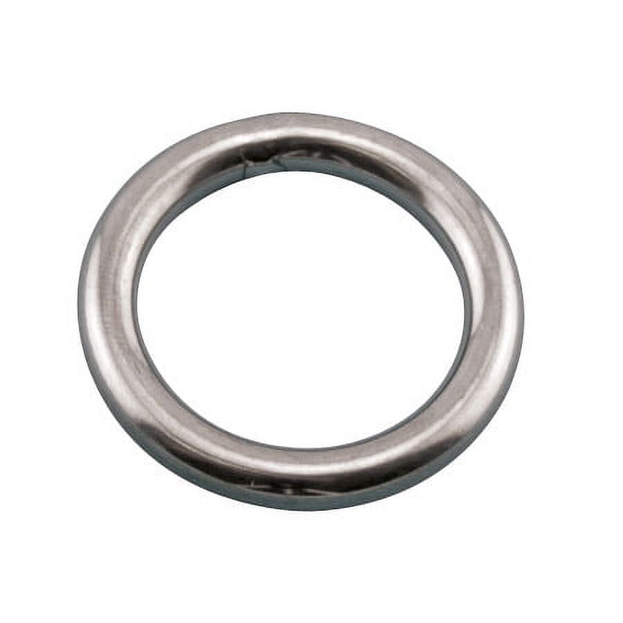 STAINLESS ROUND RING, RIGGING RING, 3/16" X 1", 304 SS - Walmart.com