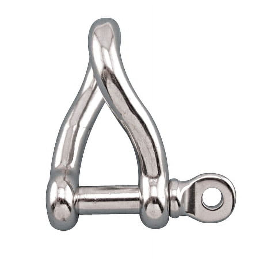 STAINLESS STEEL 316 TWIST SHACKLE 3/16" WITH SCREW PIN (S0163-0005 ...