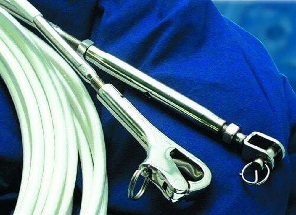 STAINLESS STEEL LIFELINES KIT WITHOUT GATE, BOAT RIGGING, SAILBOAT ...