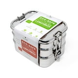 Stainless Steel Lunch Box, 3 Tier, 75 Oz Capacity, Eco-Conscious Design ...
