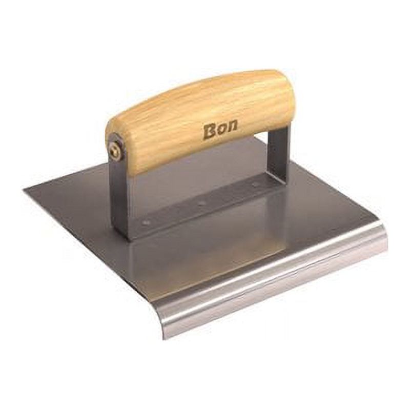 STAINLESS STEEL SIDEWALK EDGER - 6" x 6" - 1/2" RADIUS 5/8" DEPTH ...