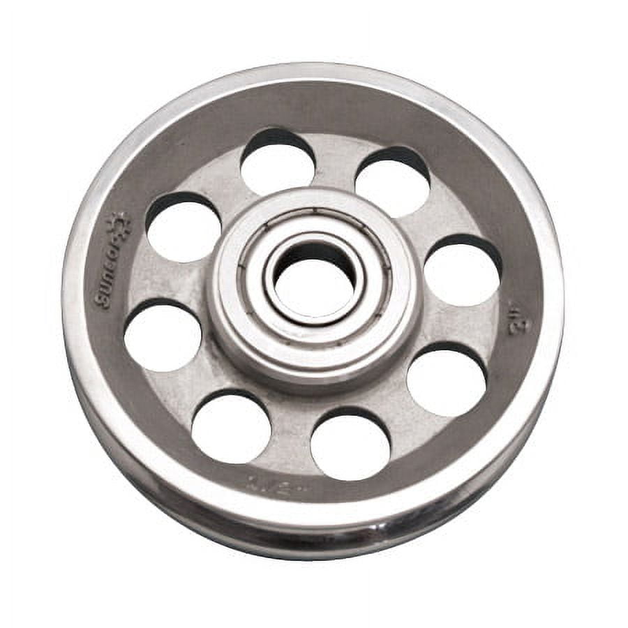 STAINLESS WIRE ROPE SHEAVE (BEAR), 1/4" X 4" X 5/8", 316 SS - Walmart.com