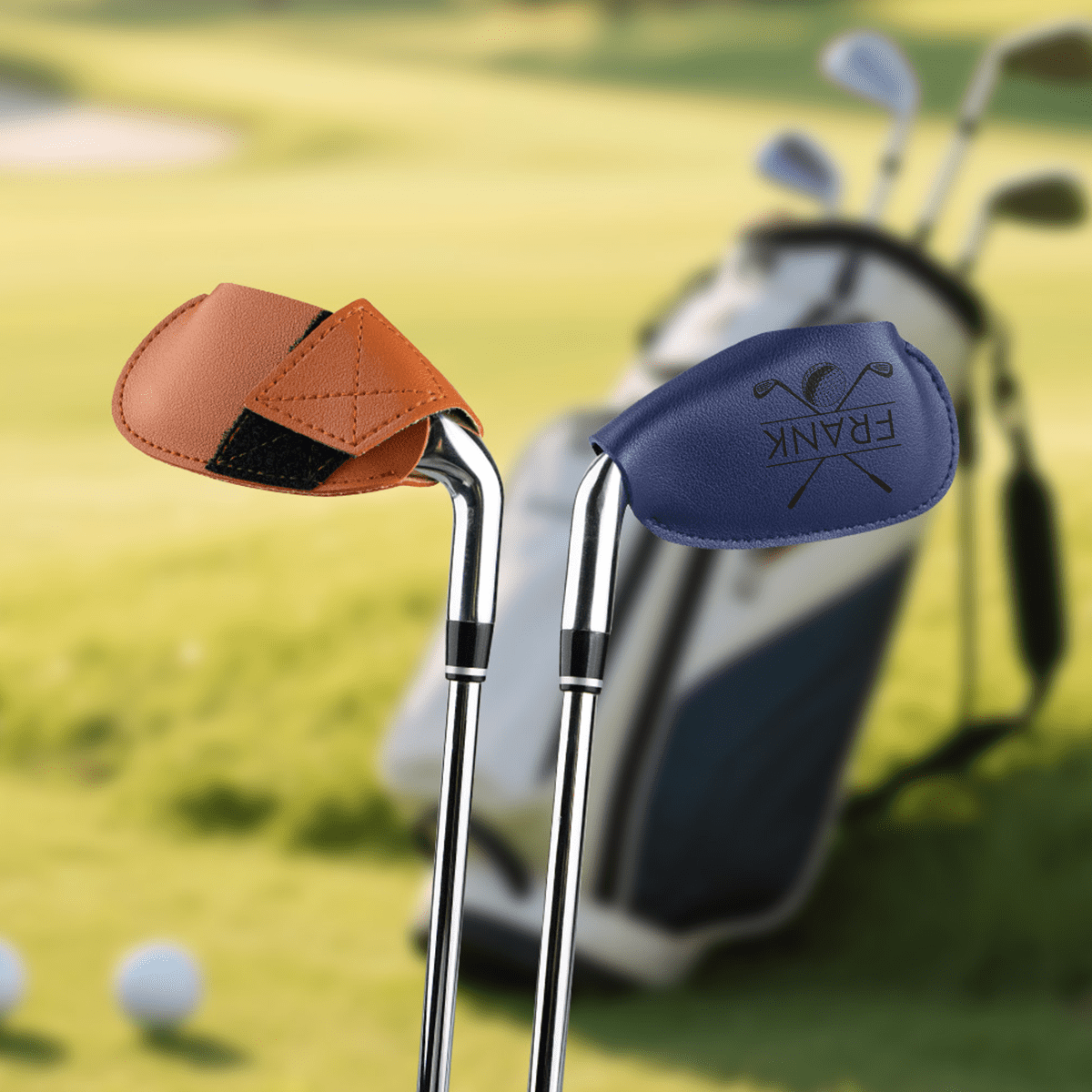 STAMTECH Custom Golf Club Covers Leather Multicolors Golf Accessory ...