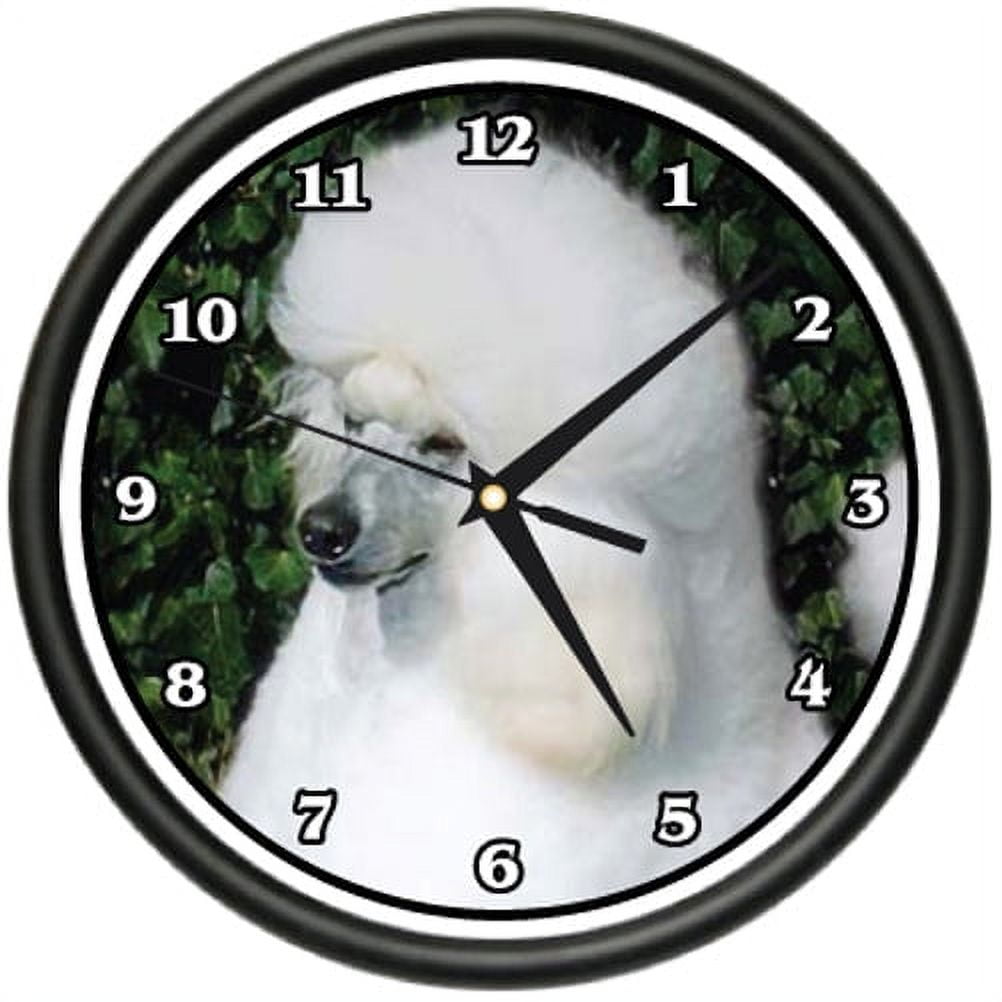 STANDARD POODLE Wall Clock dog doggie pet breed gift - Walmart.com