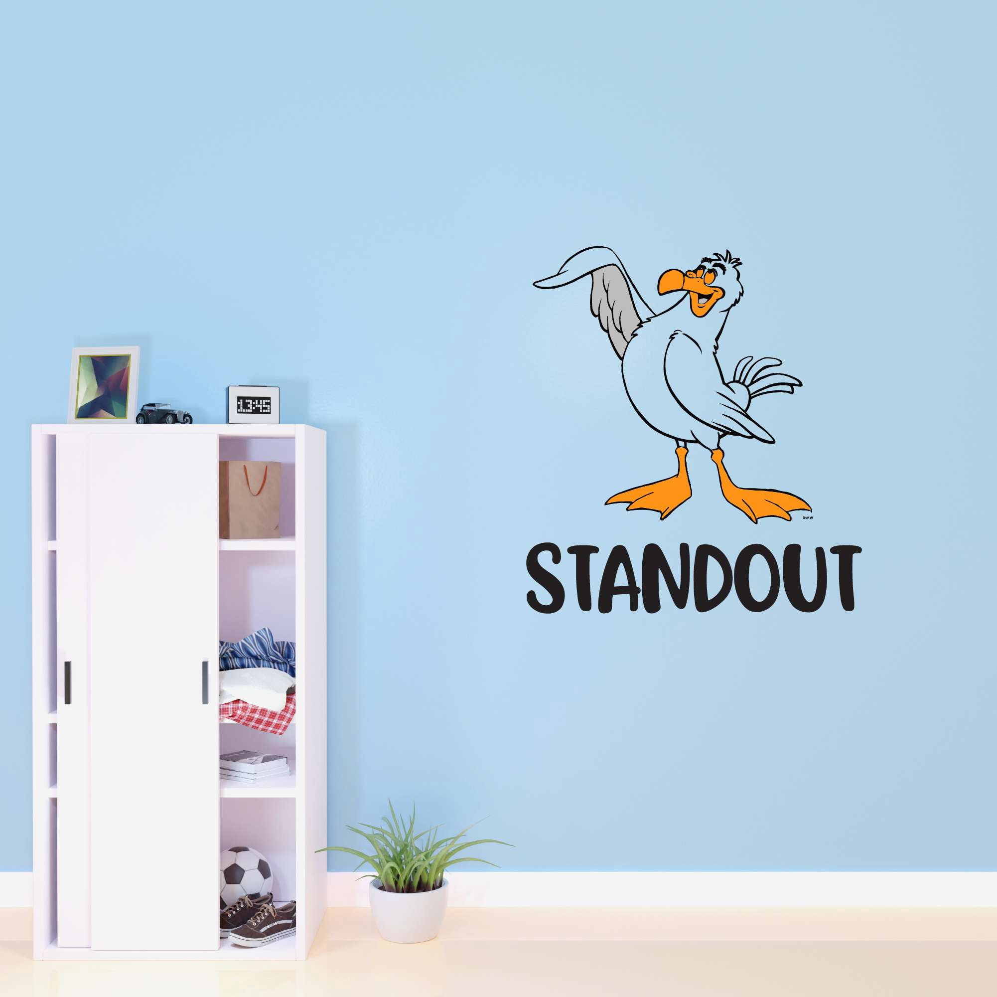 STANDOUT Duck Seagull Bird Flock Duckie Farm Chicken Cow Horse Farmer ...