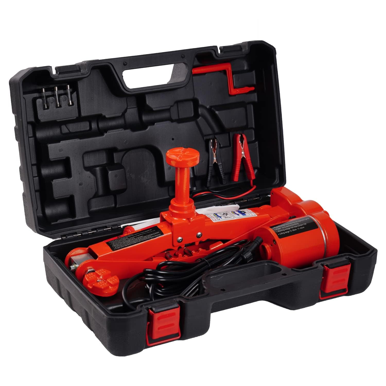 STANDTALL Electric Car Jack 3T Scissor Floor Jack Set 12V Automatic ...