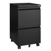 IKIMI 4-Drawer Vertical File Cabinets with Lock, Portable Rolling Metal ...