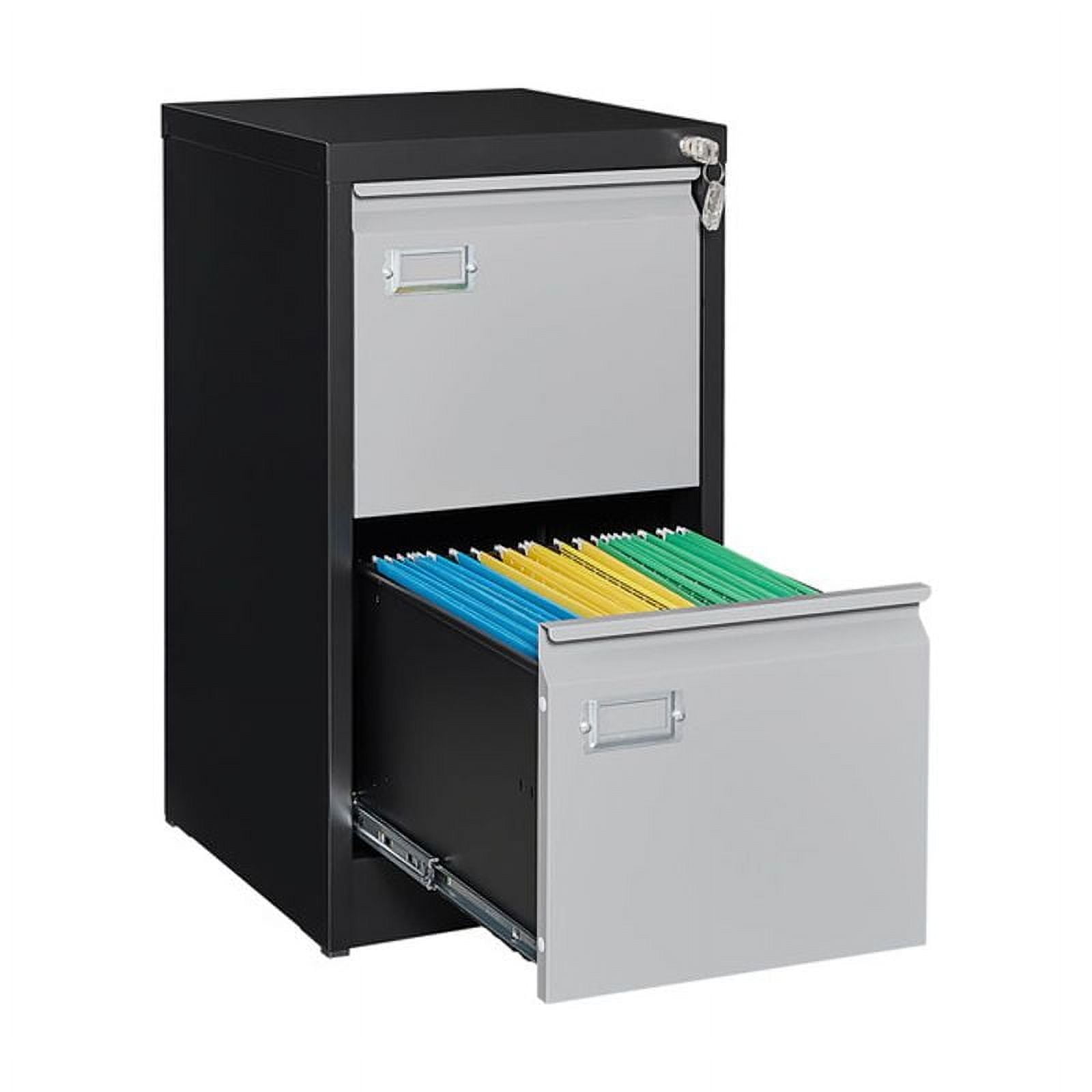 STANI 2 Drawers Vertical File Cabinets - 17.8" Deep Lockable Filing ...
