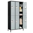 STANI Metal Locker 6 Doors Employees Locker Storage Cabinet Locker ...