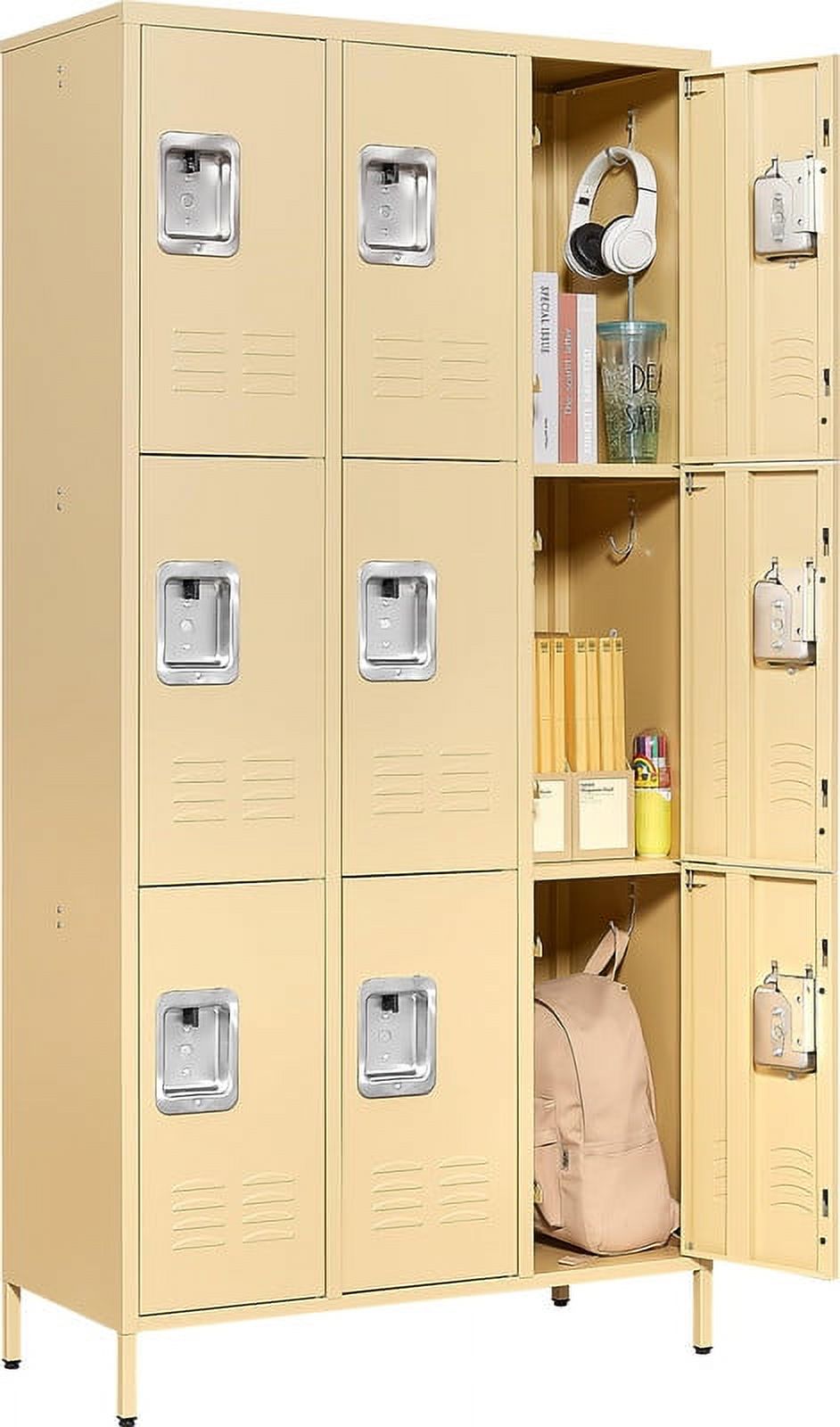 STANI Metal Locker 9 Doors Employees Locker Storage Cabinet Locker ...