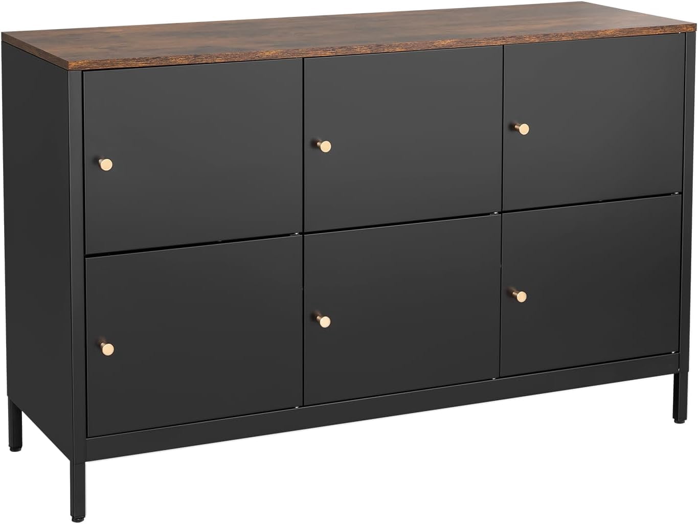STANI Sideboard Buffet Cabinet with Storage Metal Storage Cabinet ...