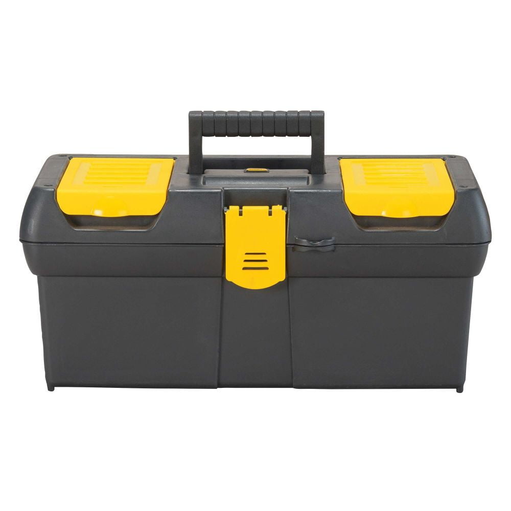 STANLEY 16-Inch Toolbox with 2-Lid Organizer, Small Parts Storage ...