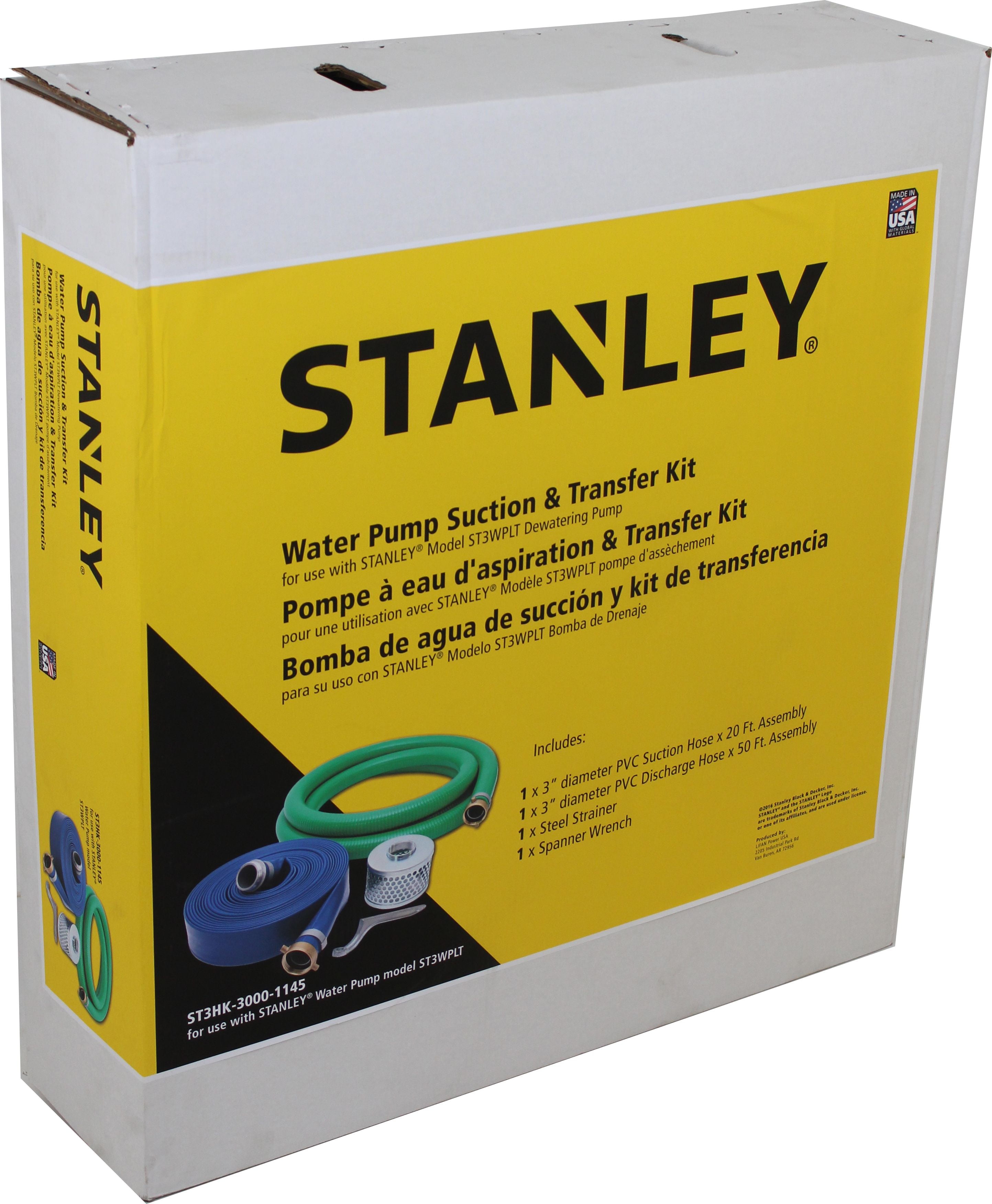 STANLEY 3" Water Pump Hose Kit - Walmart.com