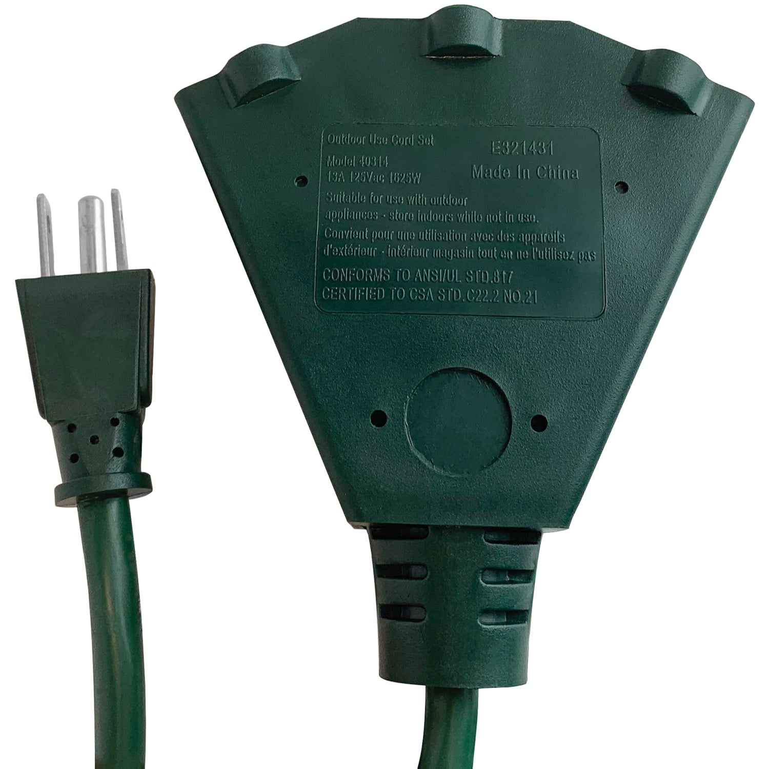 STANLEY 31545 3-Outlet Power Block - Walmart.com