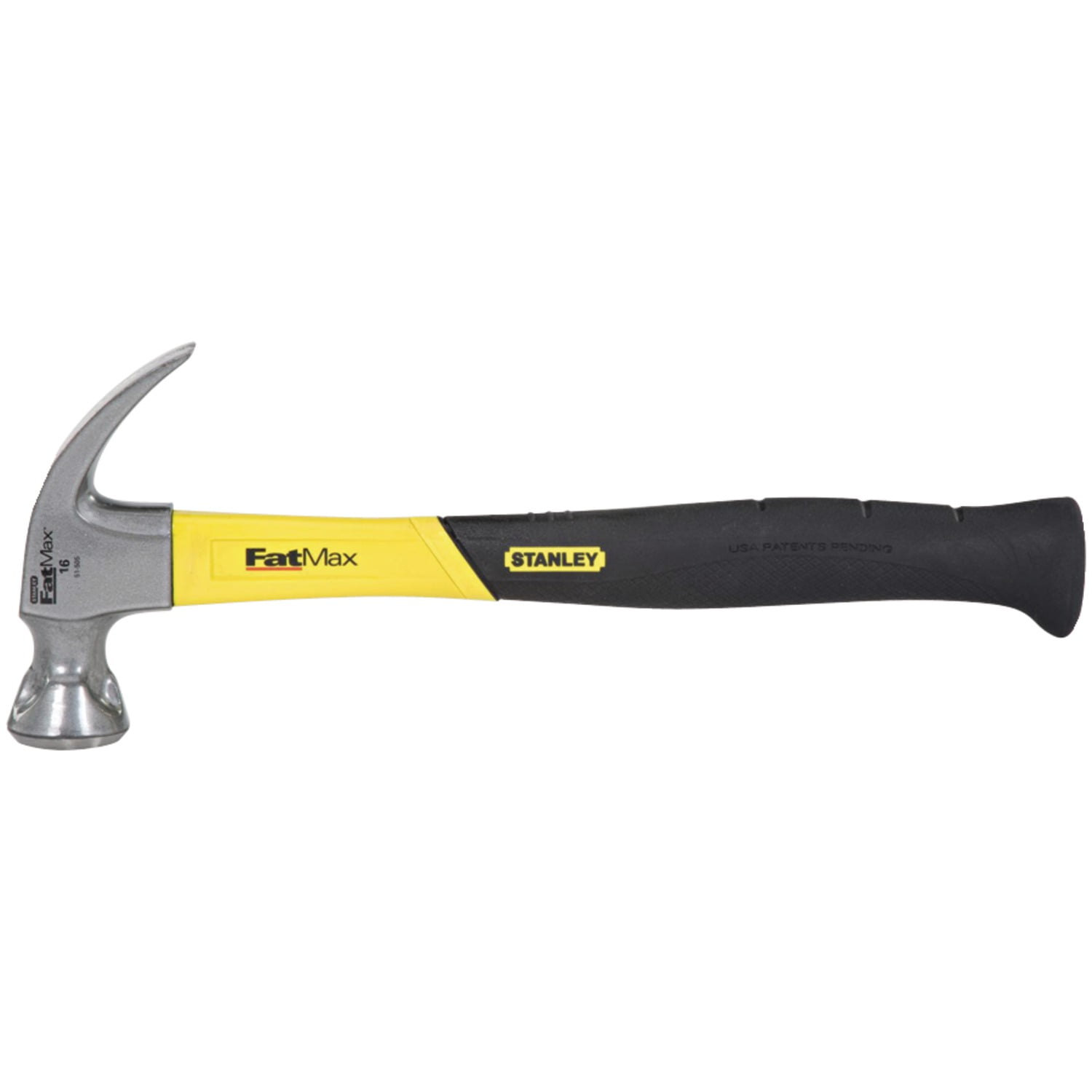 STANLEY 51-505 Fatmax 16-ounce Curve-claw Graphite Hammer - Walmart.com