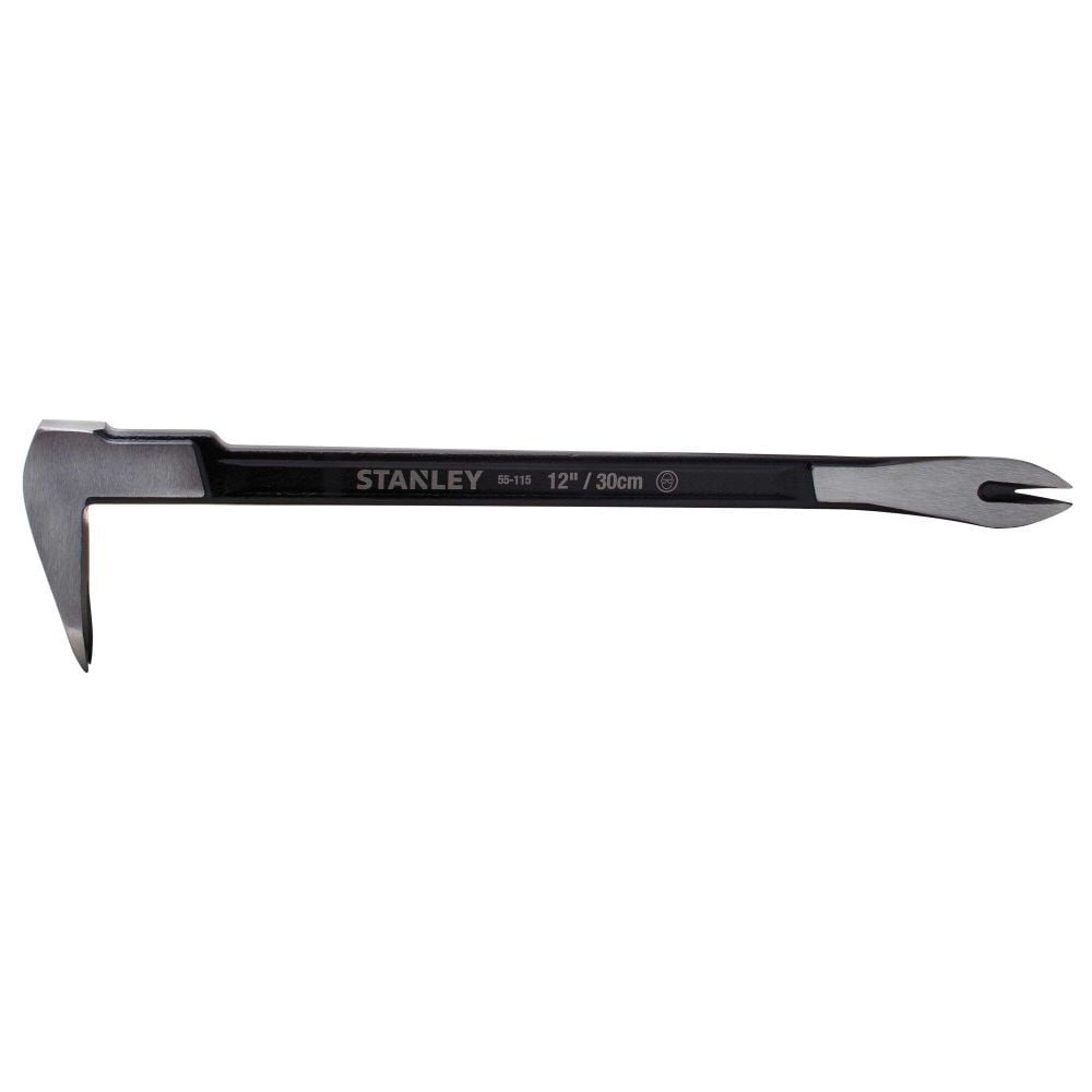 STANLEY 55-115 12-Inch Precision Claw Bar and Double End Nail Puller ...