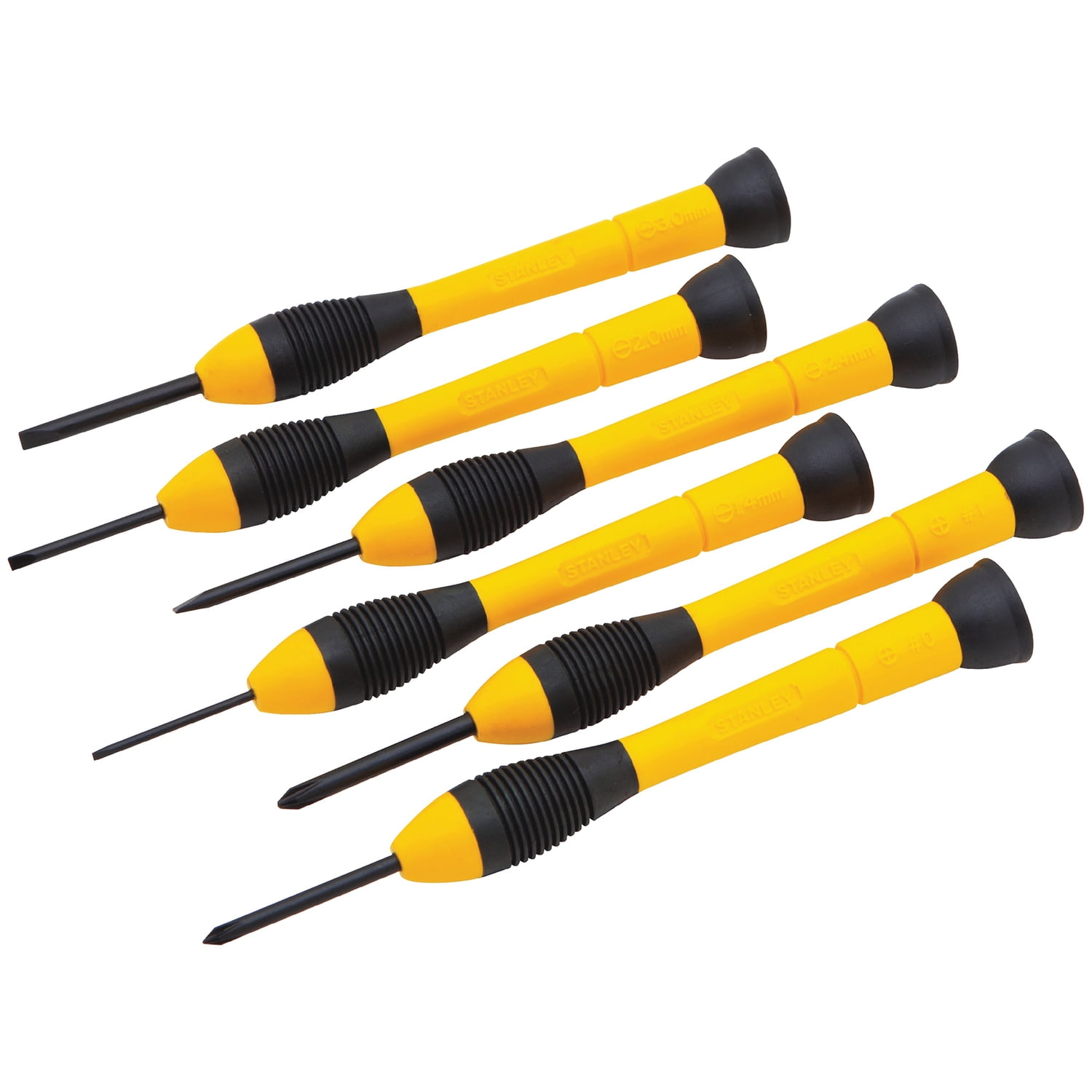 STANLEY 6-Piece Precision Screwdriver Set with Storage Case - Walmart.com