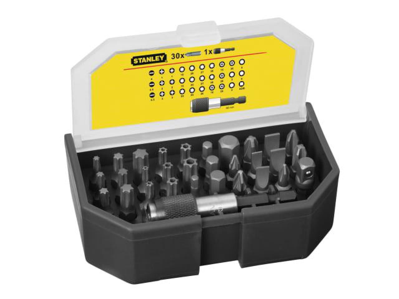 STANLEY - Bit Set & Holder, 31 Piece - Walmart.com