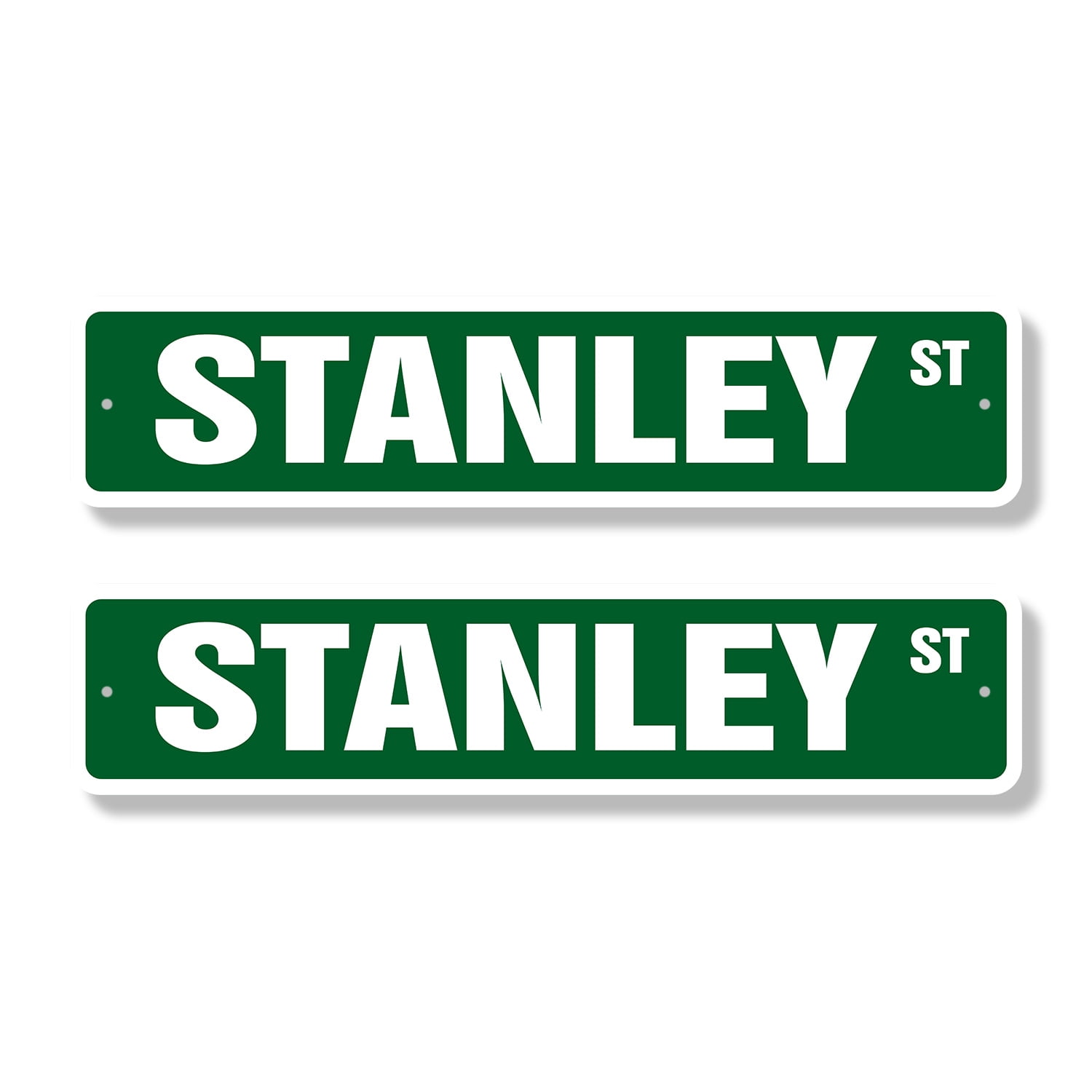 STANLEY Classic Street Sign (2 Pack) Childrens Name Room Sign Road Sign ...