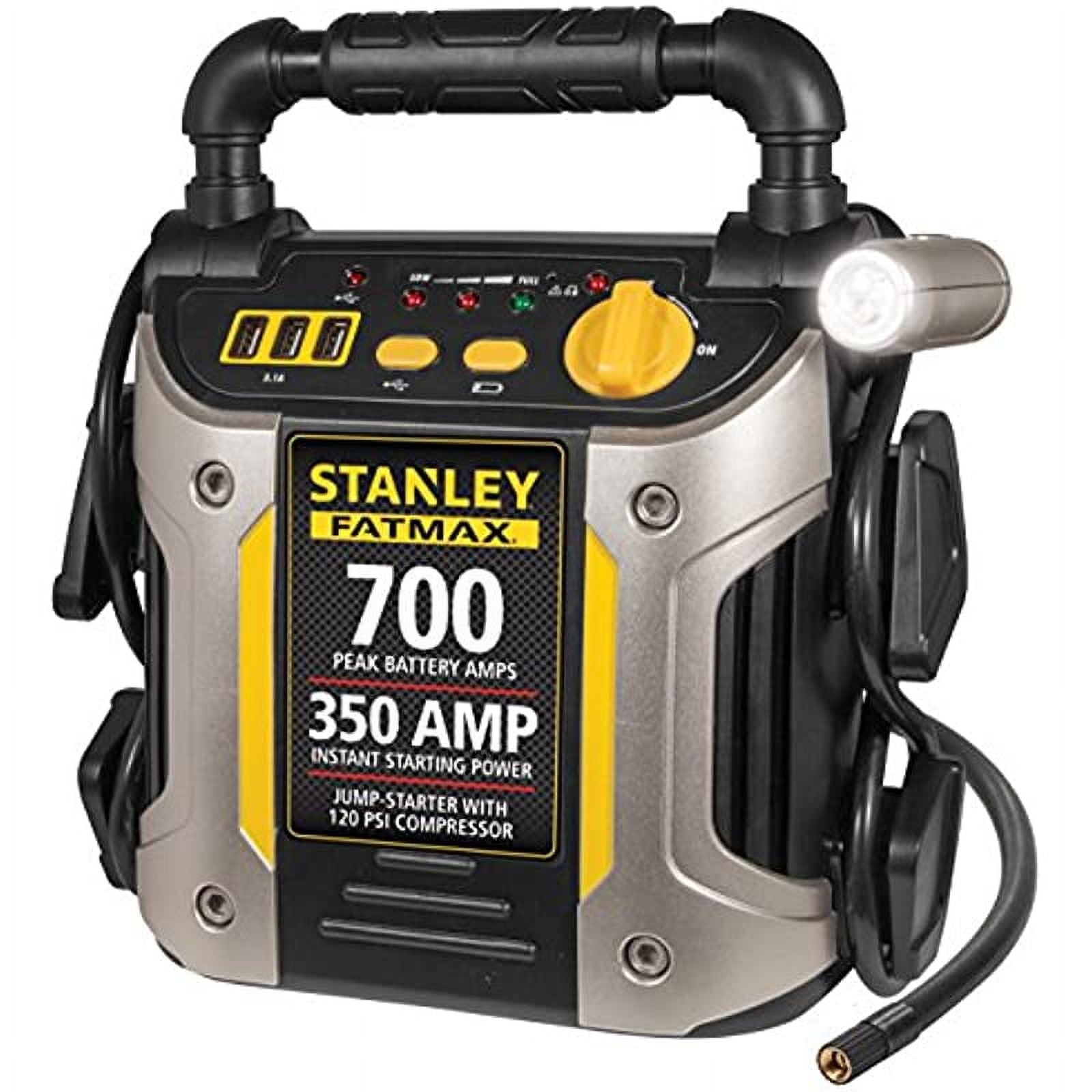 STANLEY FATMAX J7CS: 700A Jump Starter, Power Station, 120 PSI ...