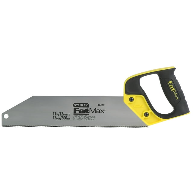 STANLEY FatMax 17-206 12-Inch PVC Hand Saw - Walmart.com