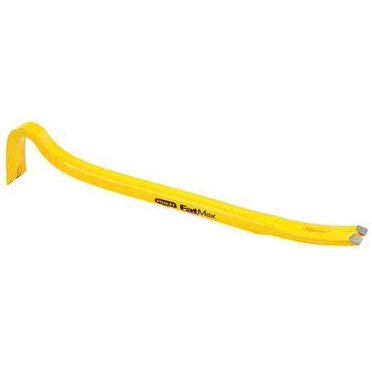 "Stanley Tool 36"", High-Carbon Steel Slotted Claw Ripping Bar, Beveled ...
